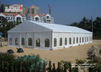 China Wind Resistant Outdoor White Aluminum Wedding Canopy For Wedding Reception 20 X 25  Tent for sale