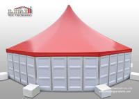 China Round Enclosed High Peak Tents Luxury Permanent With UV Resistant for sale