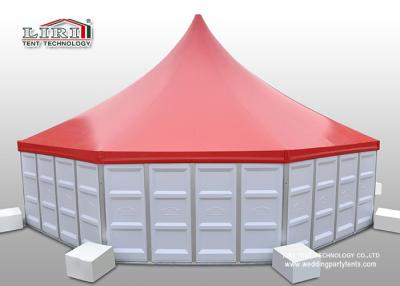 China Round Enclosed High Peak Tents Luxury Permanent With UV Resistant for sale