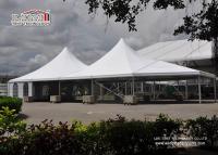 China White High Peak Tents Wind Resistant , Custom Party Dome Tent for sale