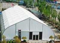 China Fire Resistant TFS Solid Wall Tents , Metal Frame Tents 20 x 45 m for sale