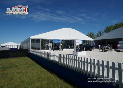 China White Wedding Party Marquee / Outdoor Clear Span Marquee Hire for sale