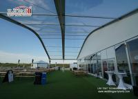 China Clear Span Aluminum Construction Backyard Wedding Tents / Wind Resistant Tent for sale