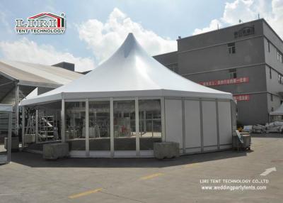 China Conference High Peak Tents Tent Flame Retardant With Wooden Floor for sale