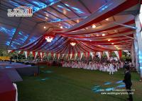 China Summer Outdoor Wedding Canopy Marquee Aluminum Structure , Easy Up Install Big Event for sale