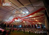 China Summer Outdoor Wedding Canopy Marquee Aluminum Structure , Easy Up Install Big Event for sale