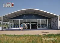 China Dome Shape Outdoor Party Tent Tempered Glass Walls And Glass Door for sale