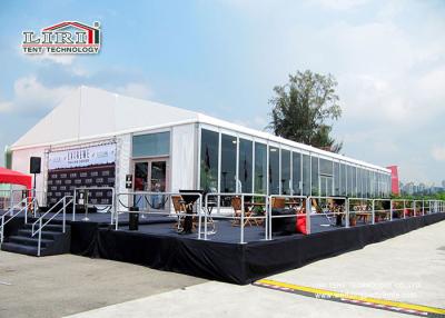 China Party Luxury Wedding Tents Glass Walls for 500 - 600 People for Outdoor Wedding Event for sale