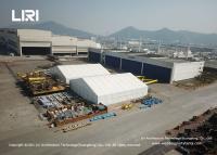 China 35m x 40m Warehouse Industrial Storage Tent With Sliding Door for sale