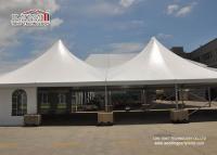 China High Peak Enclosed Canopy Tent Wedding Reception Rain Tents Outdoor Events for sale