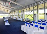 China Commercial Outdoor Glass Wall  Event Tents Catering Rental Tent Roof Linning for sale