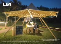 China Outdoor Wooden Indian Adults Safari Teepee Tent For Campfire Party for sale
