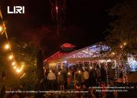 China 12M Length Luxury Wedding Tents Waterproof Clear PVC Roof Frame Outdoor Party Tents for sale