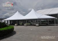 China Round Enclosed High Peak Tents Luxury Permanent With UV Resistant for sale