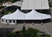 China Commercial High Peak Tents Round Marquee Clear Tents For Weddings for sale