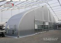 China Large White Military Airplane Tent , TFS Aircraft Tent Portable Rainproof for sale for sale