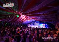 China Commercial Transparent Marquee Tent Decoration Strong Aluminum Frame for sale