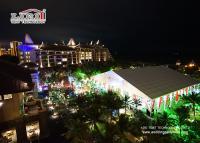China White Party Marquee Tent Hire , Garden Wedding Marquee Canopy Tent for sale