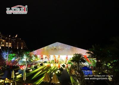 China 20 Meters Luxury Outdoor Party / Wedding Marquee Tent With Abs Walls for sale