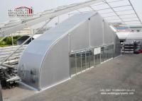 China 25m Span TFS Marquee Tent Silvery PVC Flame Retardant Roof for 1000 Person Outdoor Events for sale