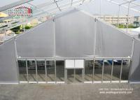China 25m Span TFS Marquee Tent Silvery PVC Flame Retardant Roof for 1000 Person Outdoor Events for sale