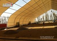 China 35m Width Fire Retardant TFS Tent With White PVC Fabric For Exhibiton, Storage for sale