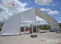 China Aluminum Frame TFS Tent Solid Wall Fire Retardant PVC Roof Cover for sale