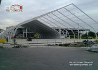 China Flame Retardant TFS Tent Aluminium Marquee White PVC Roof Cover for sale