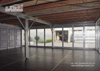 China Waterproof 10 By 10 Double Decker Tents With UV Resistant White PVC Roof Cover for sale