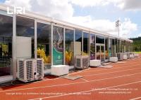 China 20m X 35m Aluminum Frame Glass Outdoor Event Tents For 500 People Conference for sale