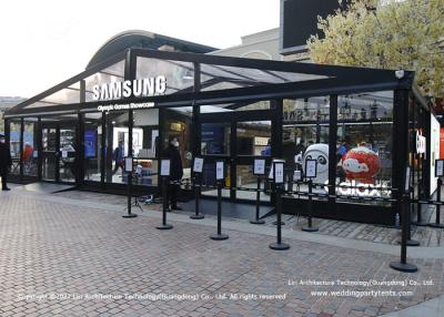 China Samsung Temporary Exhibition Hall outdoor Transparent Tent For 2022 Olympic Winter Games for sale