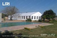 China M2 Fire Retardant Outdoor Event Tents With PVC Coated Polyester Cover for sale