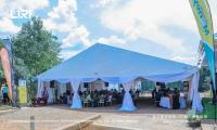 China UV Resistant Wedding Party Event Tent With Clear PVC Sidewall for sale