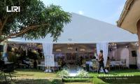 China UV Resistant Wedding Party Event Tent With Clear PVC Sidewall for sale