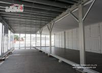 China Solid ABS Wall 10 By 10m Double Decker Tent With PVC Roof Cover For Event for sale