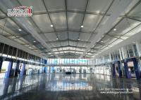 China 25m Glass Walls Two  Storey 1000 People Double Decker Tents For Outdoor Temporary Events for sale