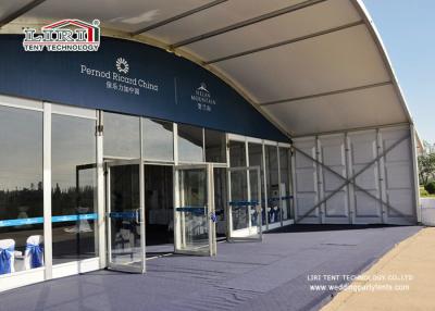 China 1000 People Party Tent Outdoor Event Tent With Glass Wall  20x50m Aluminum Tent for sale