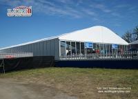 China Tempering Glass Sidewall Aluminum 40mX50m Arcum Tent Hall Wedding Expo Marquee for sale