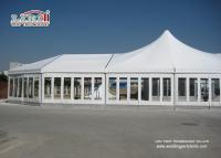 China 2000 Capacity 2Nd Hand Marquees / Marquee Second Hand with Glass Wall Aluminum Frame for sale