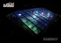 China 5000 sqm Glass Wall Aluminum Frame Second Hand Marquee Canopy Tent  Waterproof PVC for sale