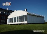 China Commercial White PVC Canopy Tent , Custom Trade Show Tents Large 2000 Capacity for sale
