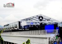 China Transparent  Roof Cover  20X40M Outdoor Event Tents With Inside Decoration for sale