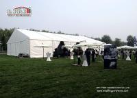 China White PVC Sidewalls 20x25 Outdoor Party Tent For With Decoration For Reception for sale