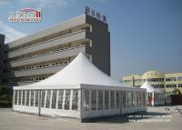 China 10X10m White Wedding Pagoda Tents With PVC Fabric for 100 People Weddings for sale