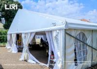 China Commercial Luxury Wedding Tents Permanent 12m Span Marquee Party Event Tents for sale