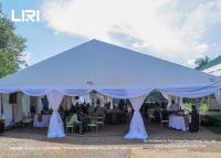 China Commercial Luxury Wedding Tents Permanent 12m Span Marquee Party Event Tents for sale
