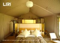 China Waterproof Luxury Glamping Tents Hawaii Holiday Hotel Resorts Desert Tents for sale