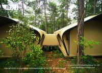 China Waterproof Luxury Glamping Tents Hawaii Holiday Hotel Resorts Desert Tents for sale