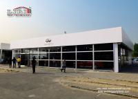 China Car Showroom Outdoor Event Tents With Glass Wall for Car Exhibition for sale