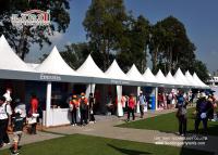 China 2000 Capacity  Aluminum Frame Outdoor Exhibition Tents 25m x 80m with Wind Resistant PVC for sale